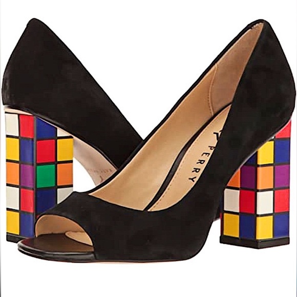 Katy Perry Collections | Shoes | Katy Perry Rubiks Cube Black Caitlin ...